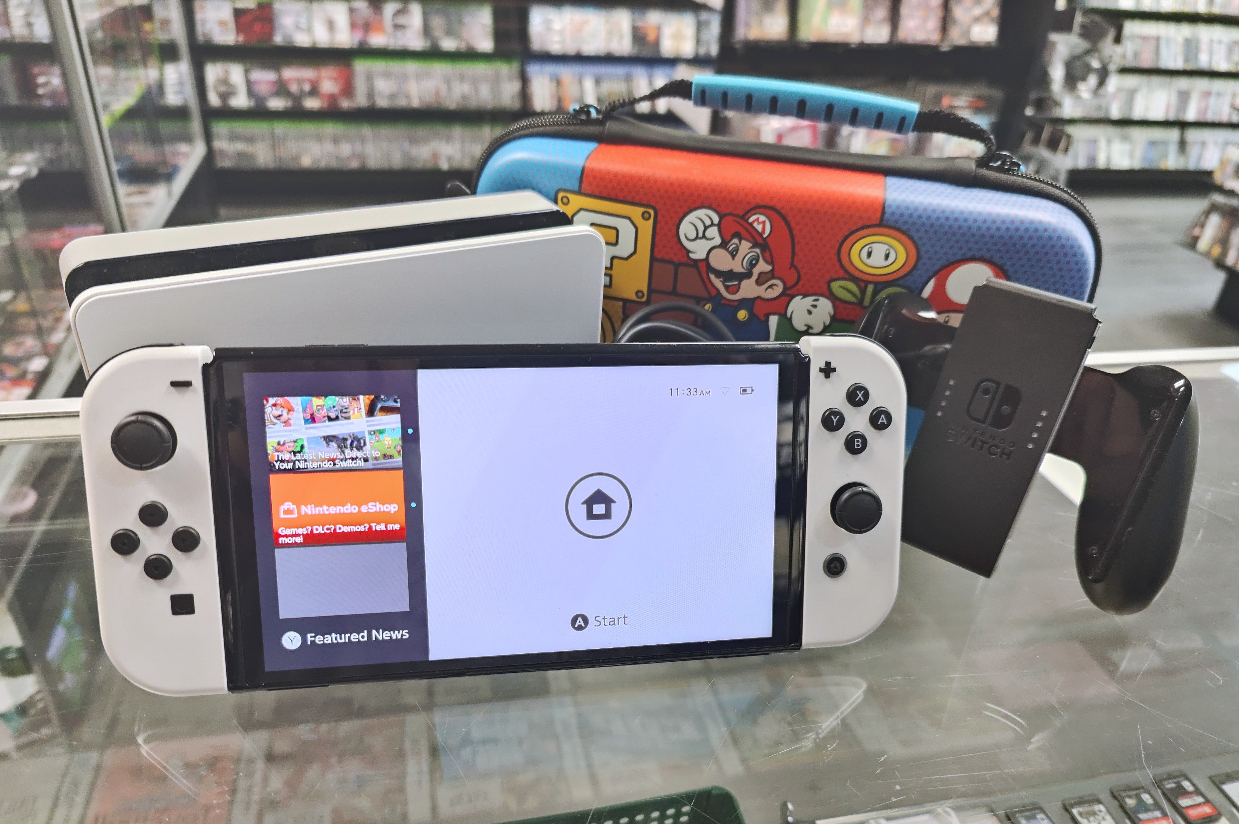 Nintendo Switch OLED with White Joy-Con Nintendo Switch