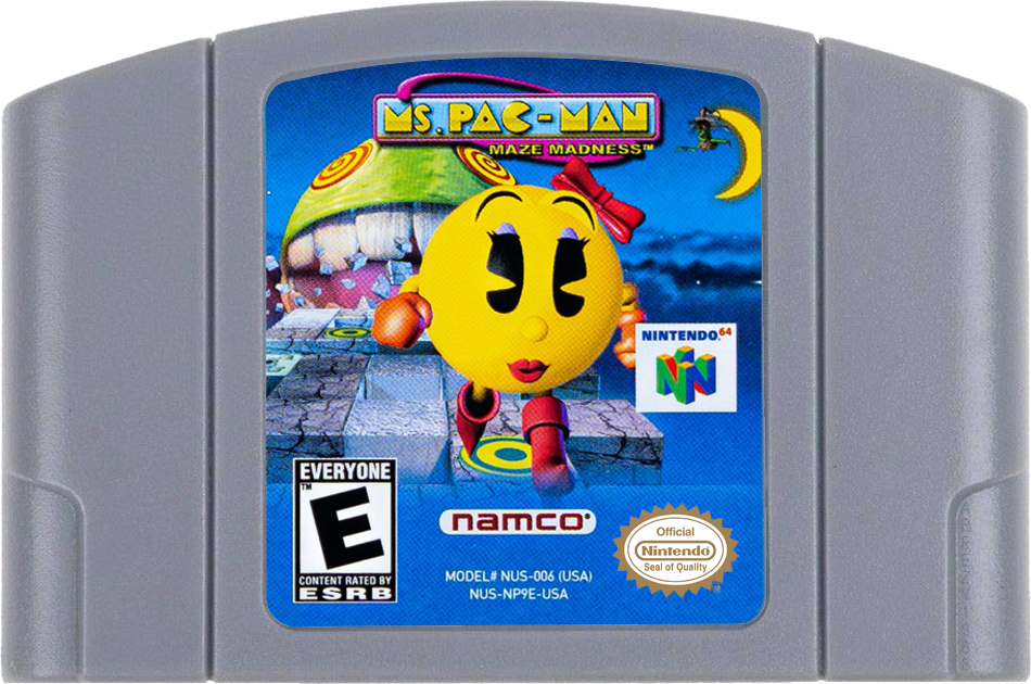 Ms Pac Man Maze Madness N64