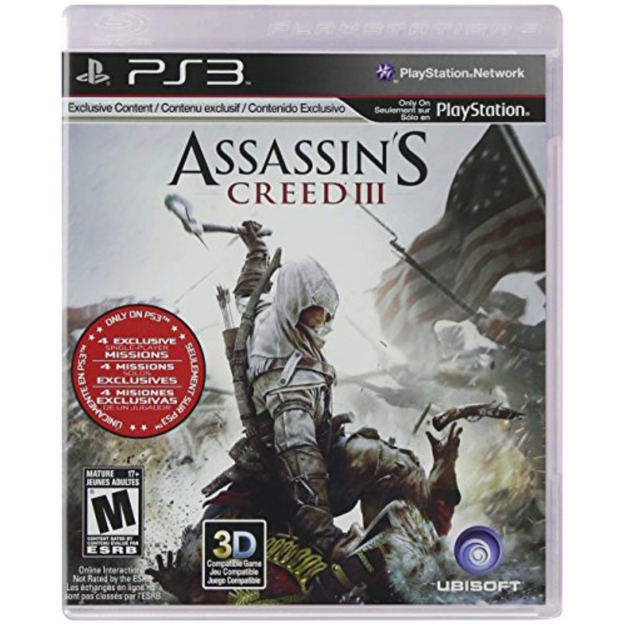 Assassin's Creed III Playstation 3