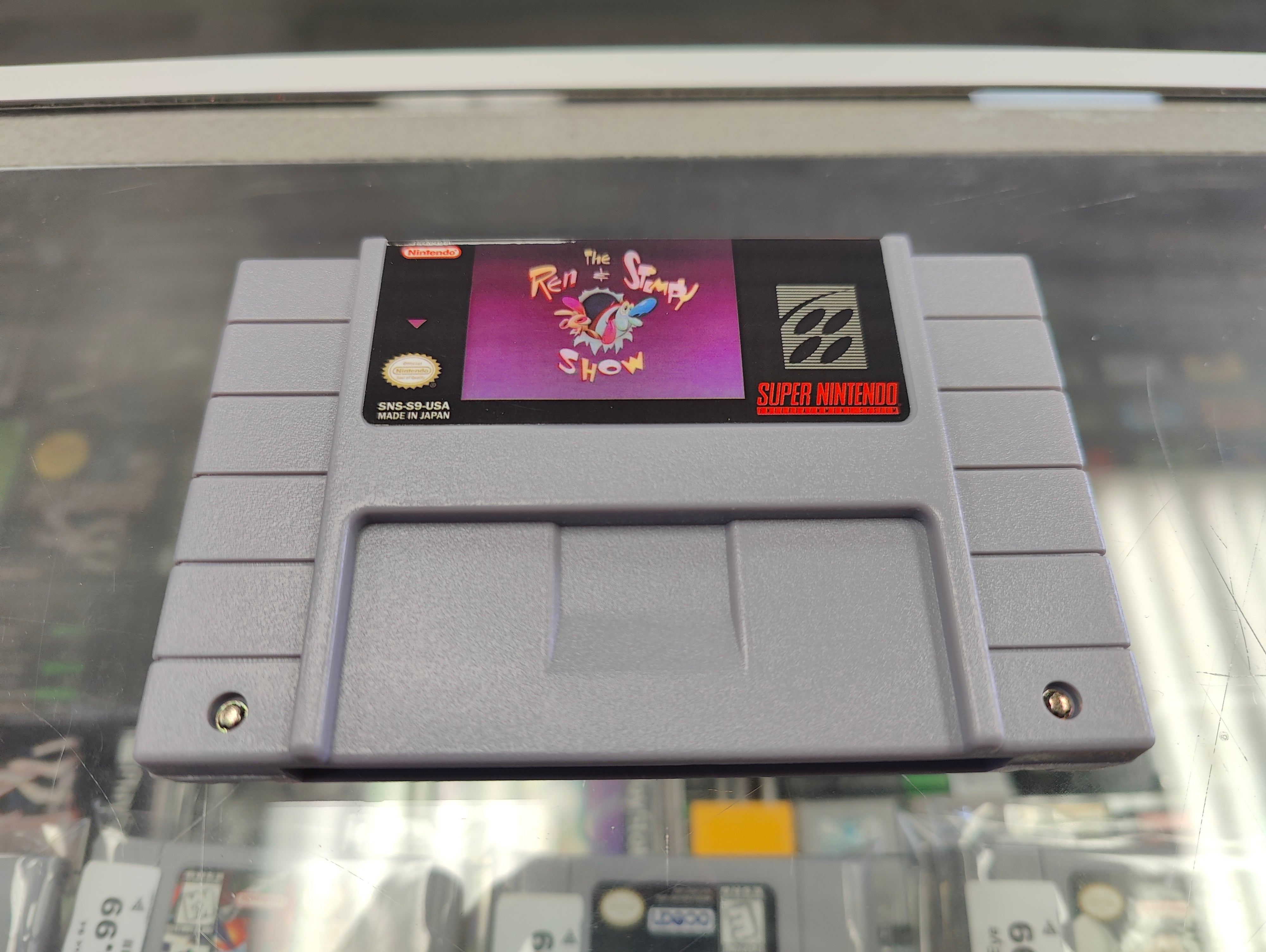 The Ren and Stimpy Show Buckeroos Super Nintendo
