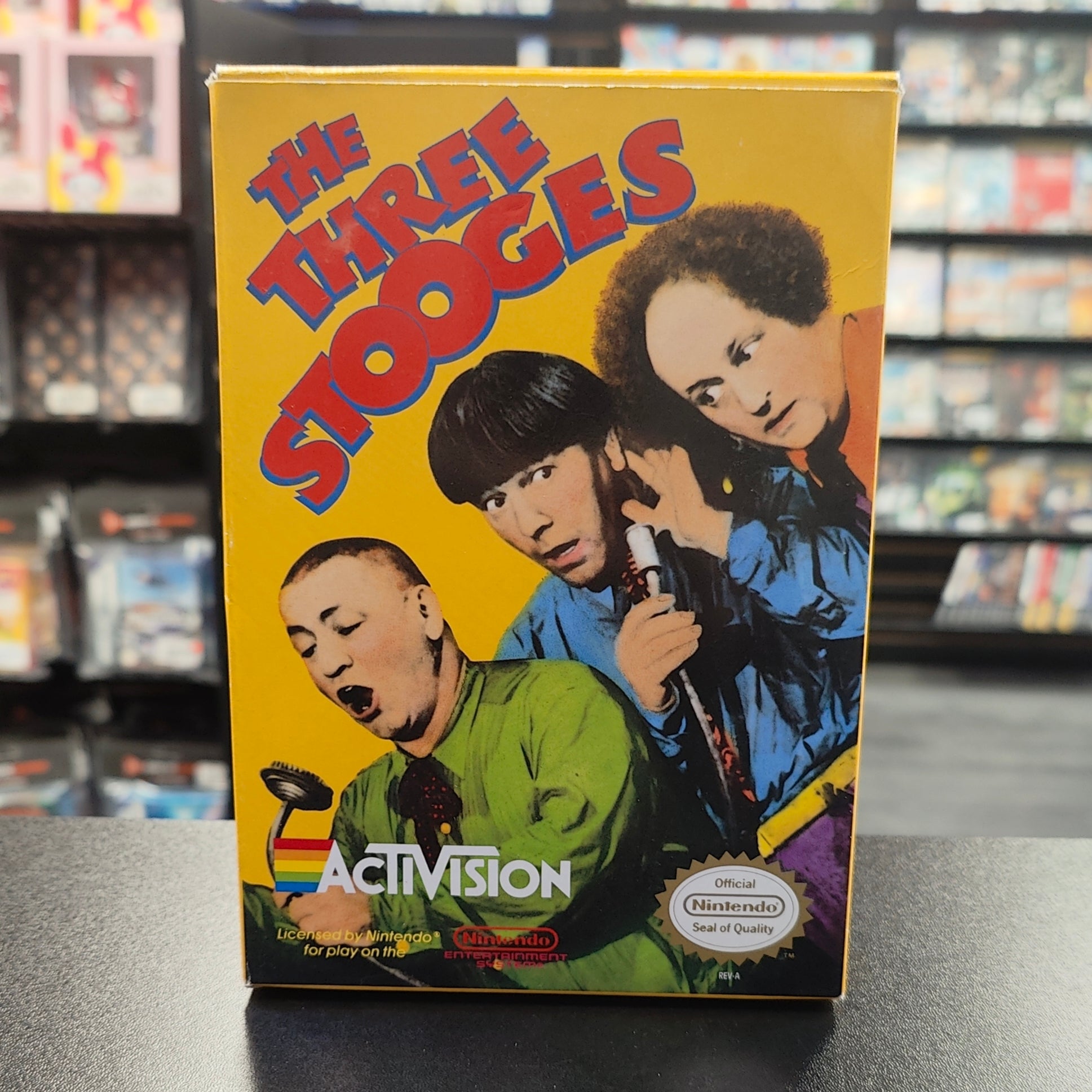 The Three Stooges NES