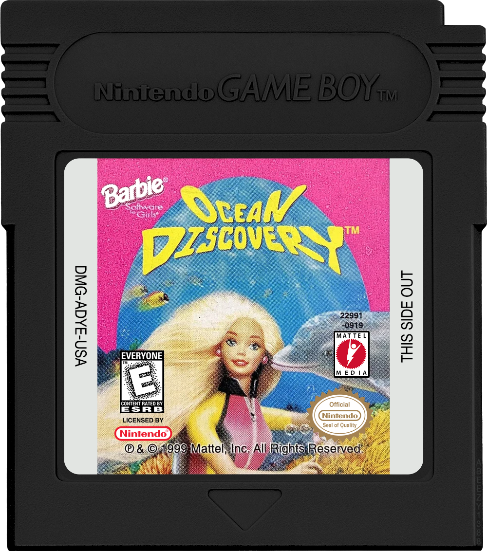 Barbie Ocean Discovery Game Boy Color