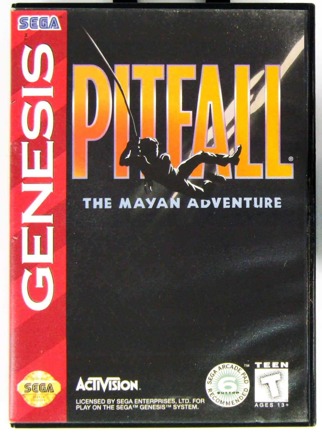 Pitfall Mayan Adventure Sega Genesis