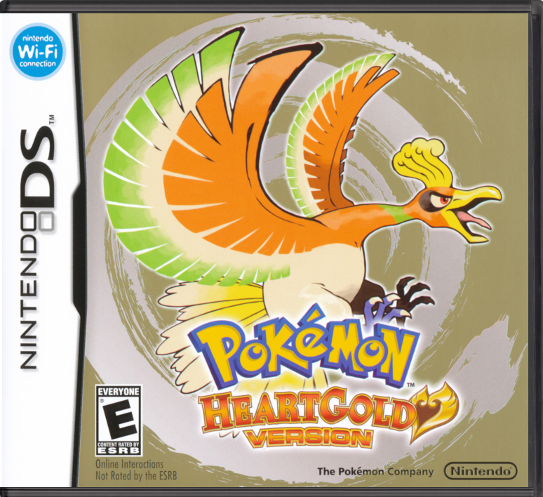 Pokemon HeartGold Version Nintendo DS Genuine Cartridge