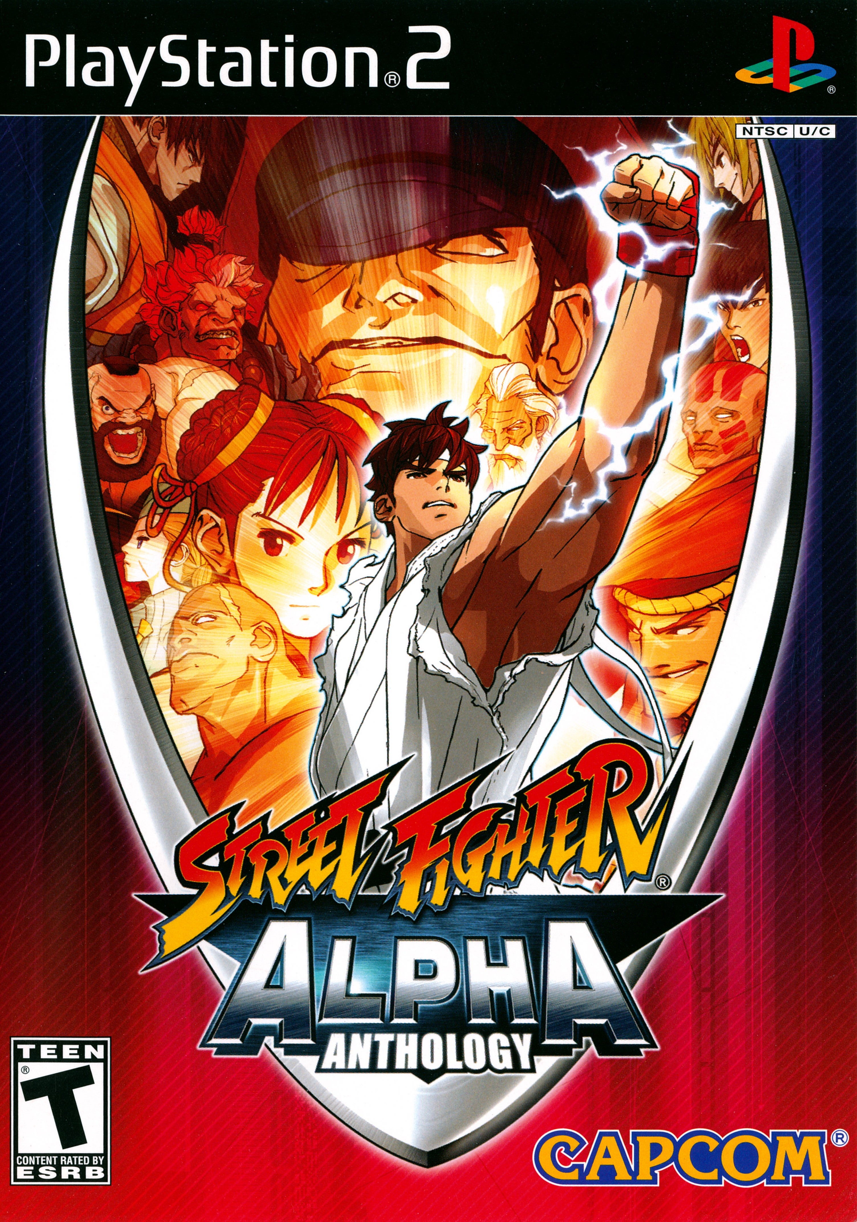 Street Fighter Alpha Anthology Playstation 2