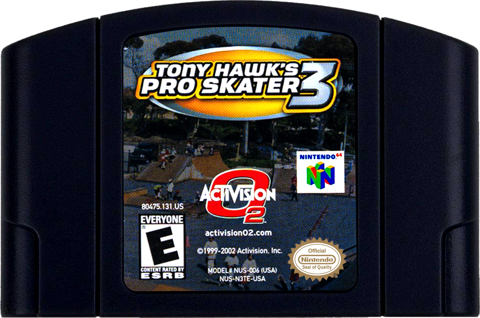 Tony Hawk 3 Nintendo 64