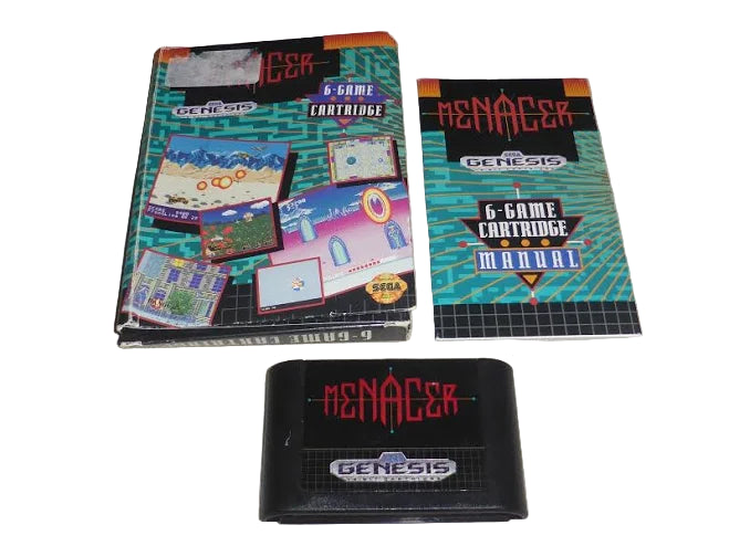 Menacer: 6-Game Cartridge Sega Genesis