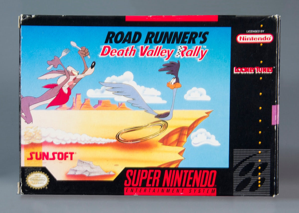 Road Runner's Death Valley Rally Super Nintendo