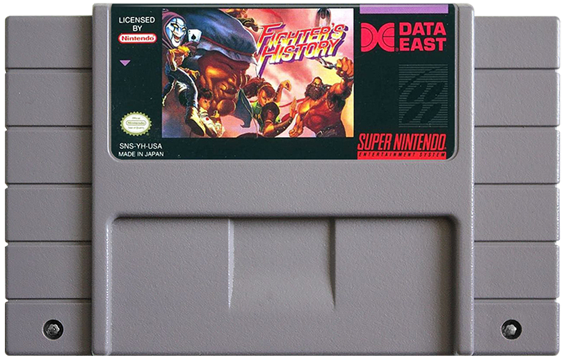 Fighter's History Super Nintendo