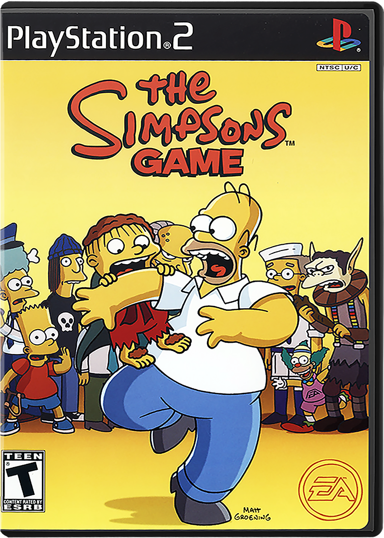 The Simpsons Game Playstation 2
